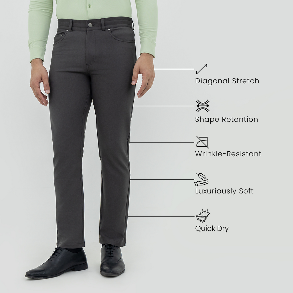 Grey Winter Work TechJeans 2.0 – Harfun.in