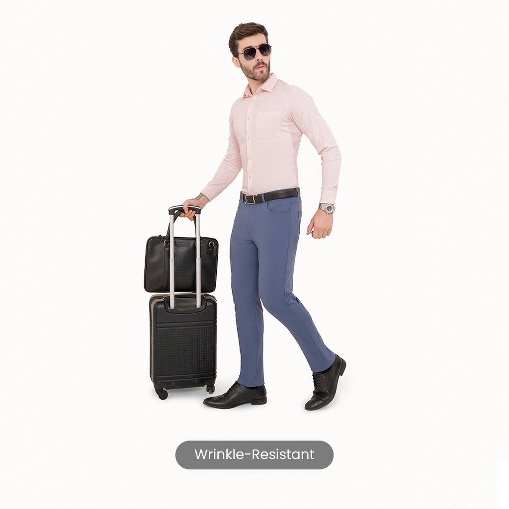 Solid Indigo Work-Dents – Harfun.in