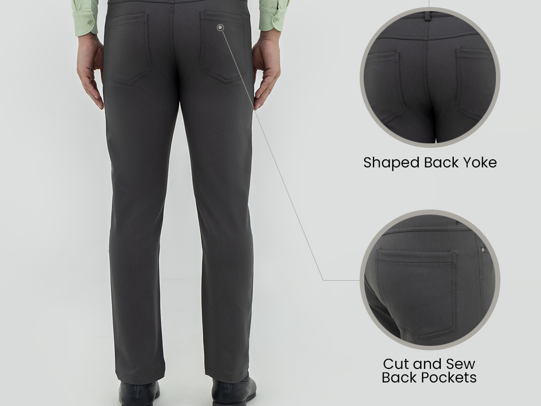 Grey Winter Work TechJeans 2.0 – Harfun.in