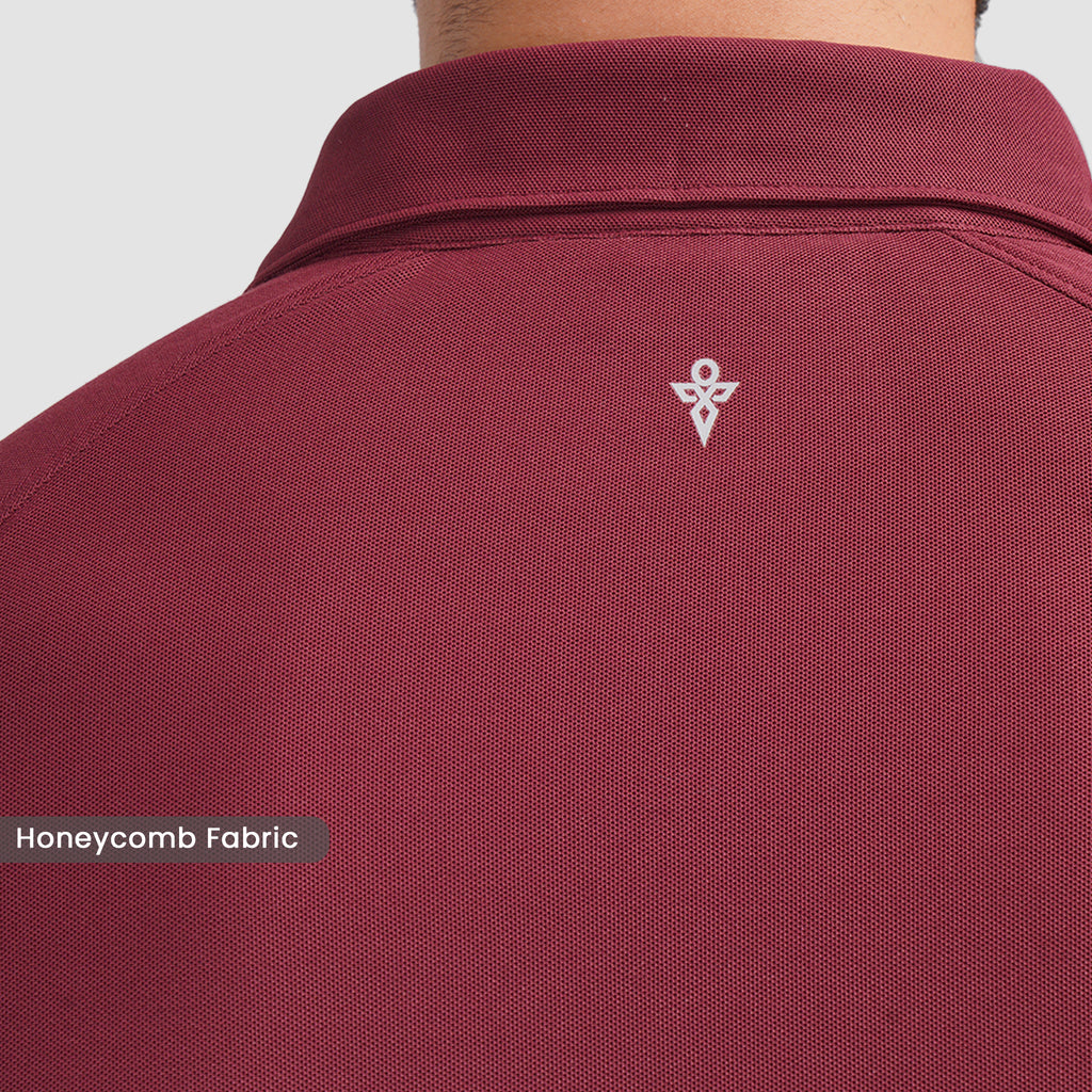 Shadow Maroon Workday Shirt with Raglan Sleeves – Harfun.in