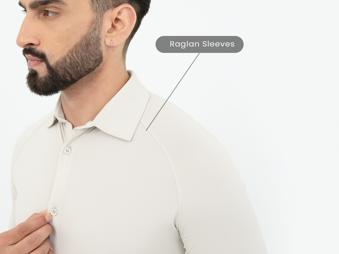 Plein Air Raglan-Short Sleeves CoolPro Shirt – Harfun.in