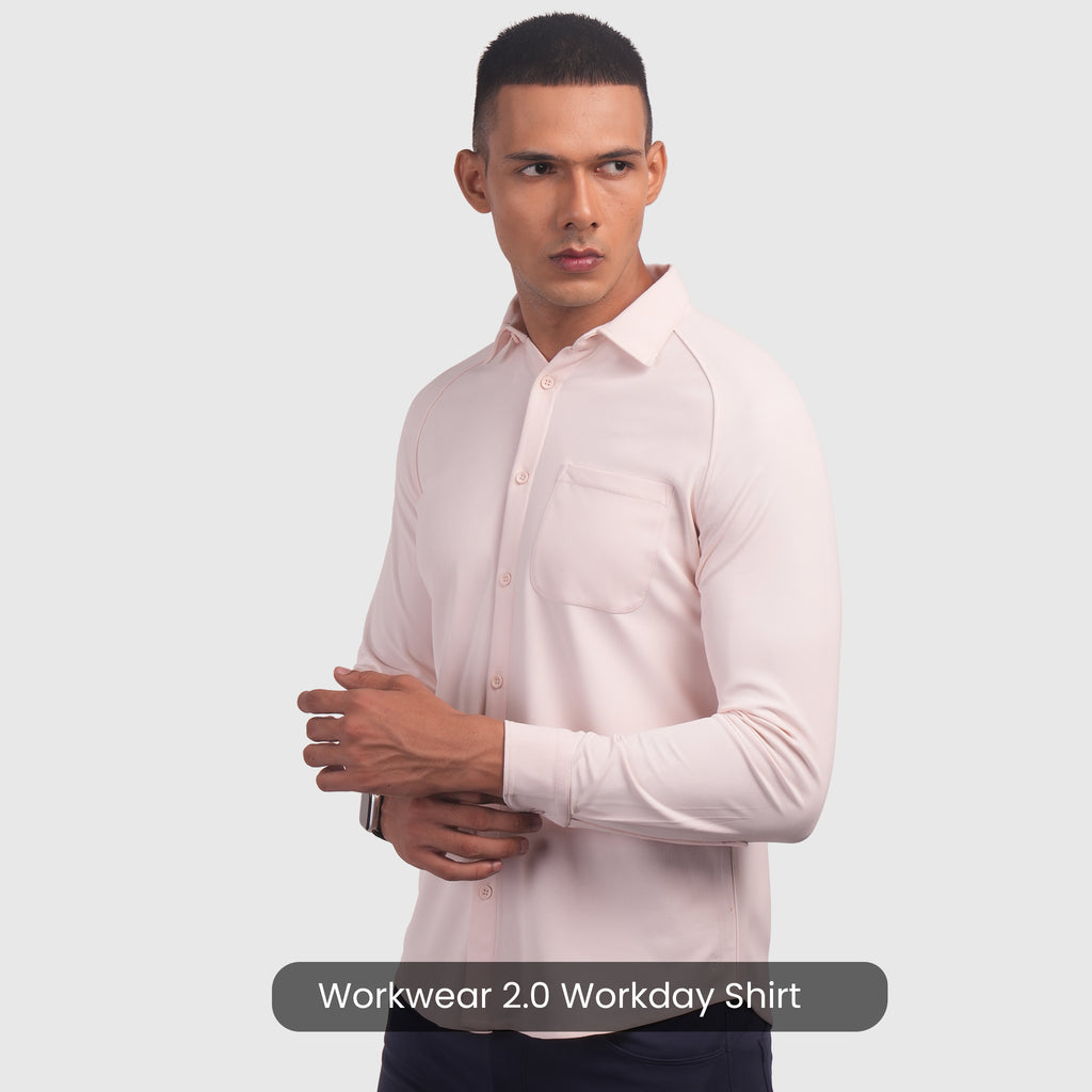 Prime Rose Workday Shirt with Raglan Sleeves – Harfun.in