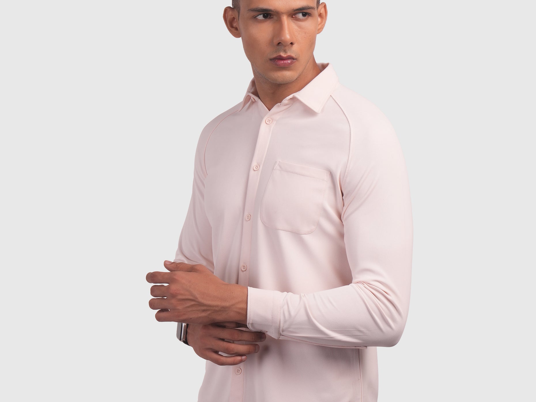 Prime Rose Workday Shirt with Raglan Sleeves – Harfun.in